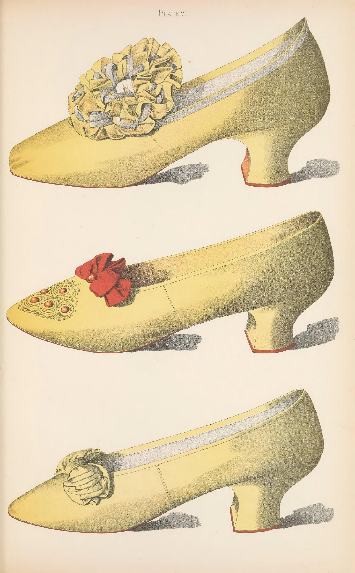 The Visual Explanation of The Ladies’ Dress Shoes in the Nineteenth ...