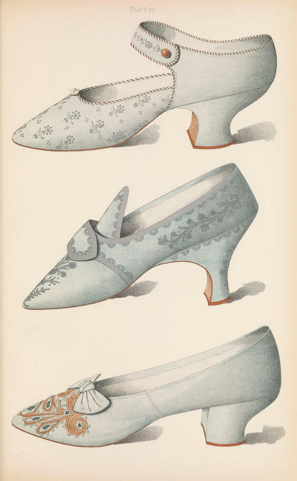 The Visual Explanation of The Ladies’ Dress Shoes in the Nineteenth ...