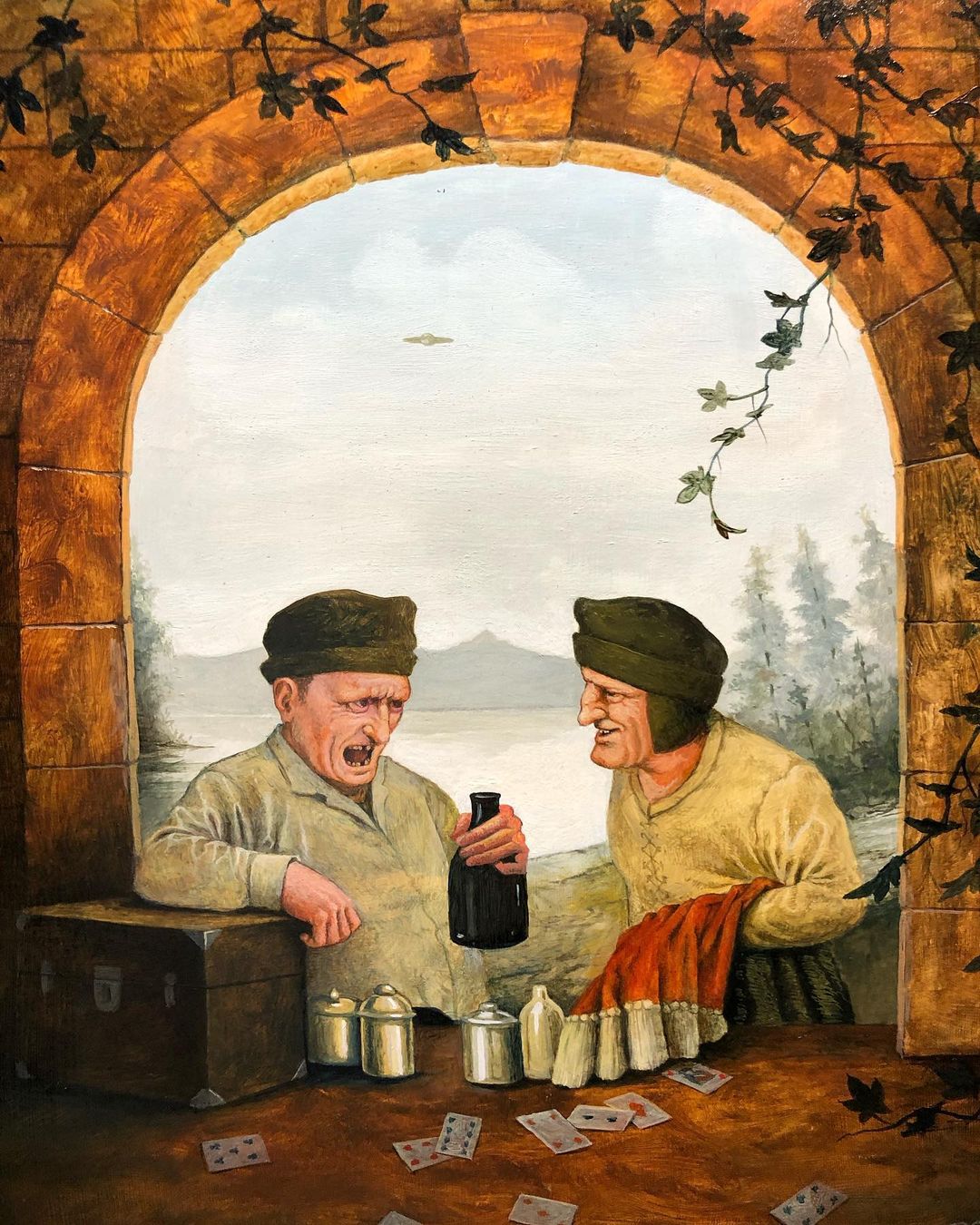 The Intricate Surrealist Paintings of Mike Davis » Design You Trust ...