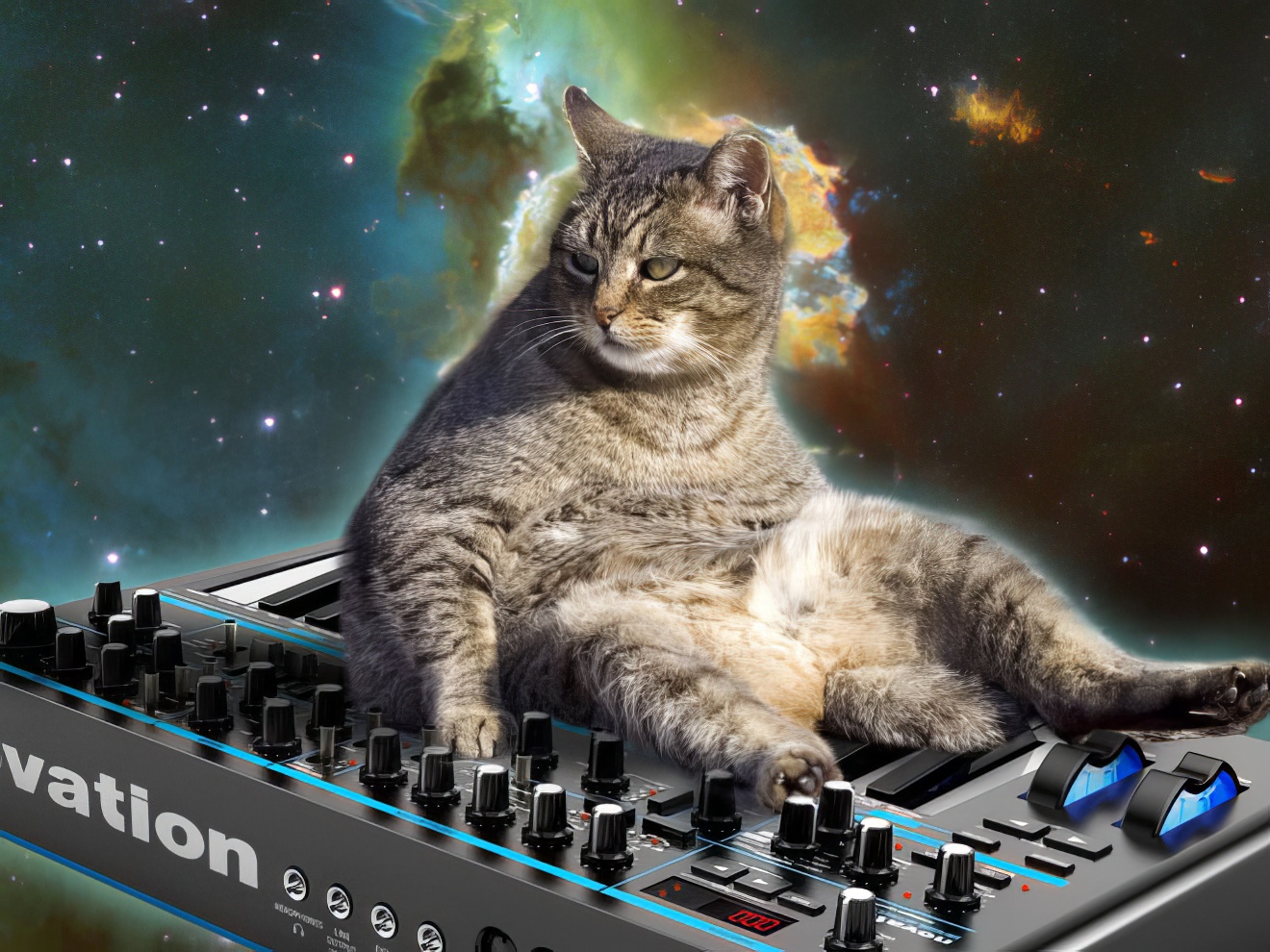 Totally Pointless Gallery of The Cats ‘Performing’ On Synthesizers In ...