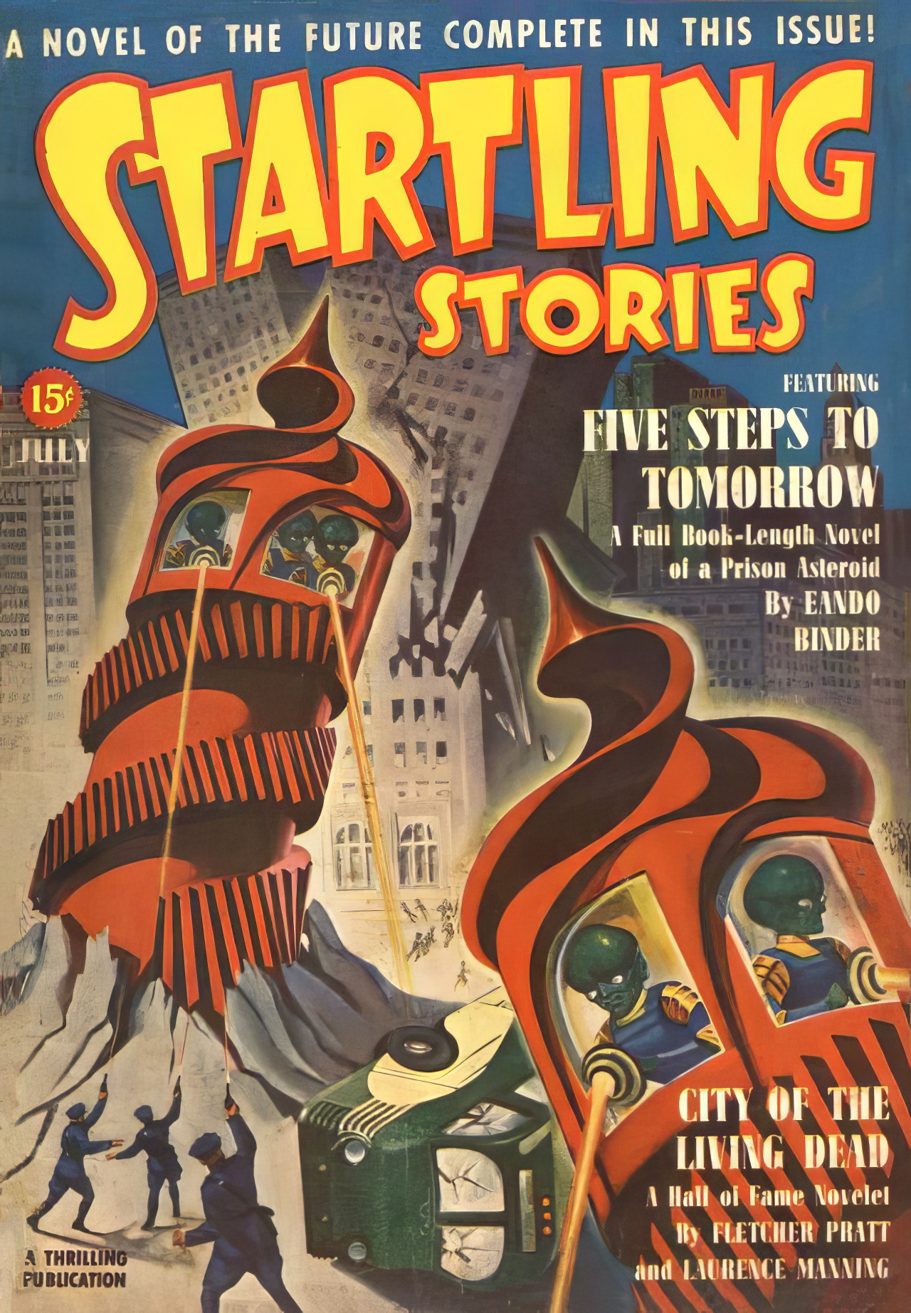 Amazing Cover Photos of the Startling Stories Magazine in the 1940s ...