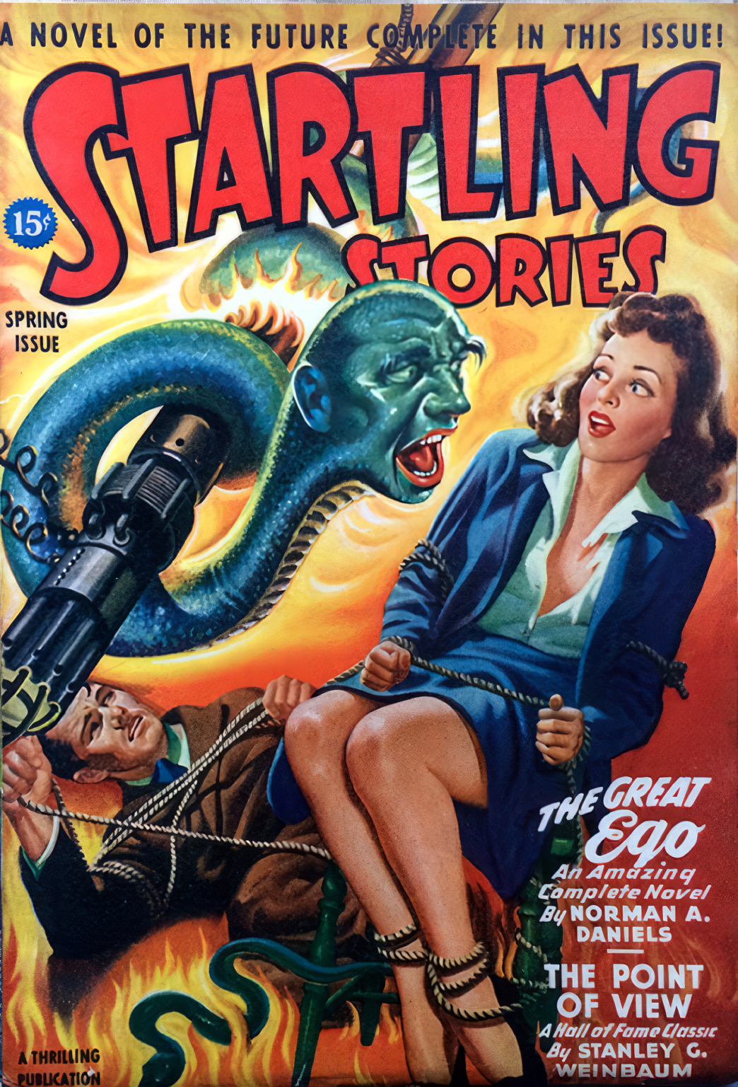 Amazing Cover Photos of the Startling Stories Magazine in the 1940s ...