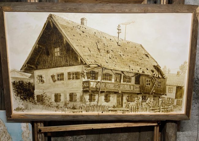 Meet German Artist Werner Härtl Who Paints with Diluted Cow Dung ...