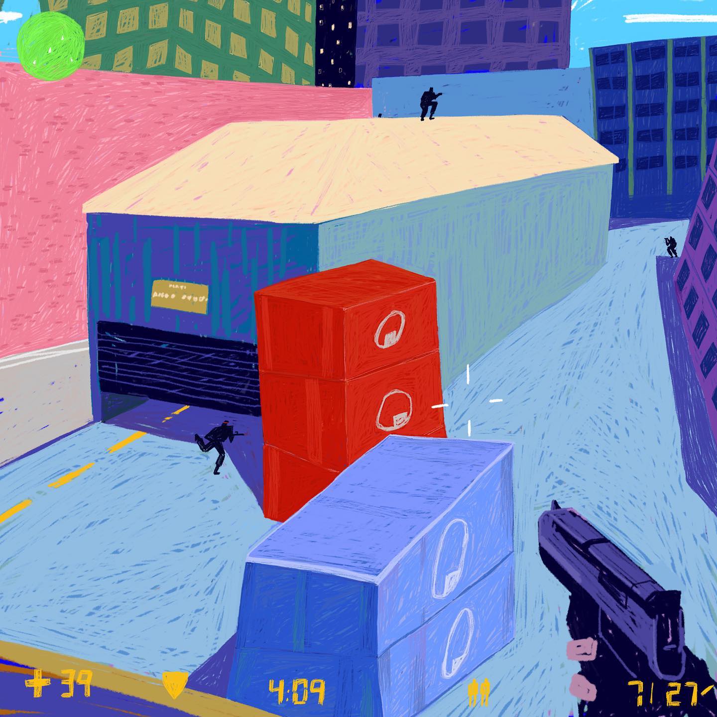 Artist Creates Canvases Inspired by Classics Video Games » Design You ...