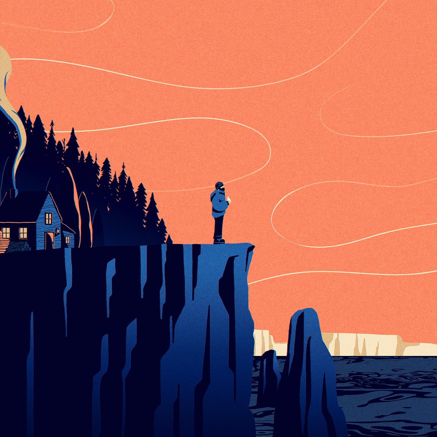 The Distinctive Style of Jorge Artola’s Minimalist Illustrations ...