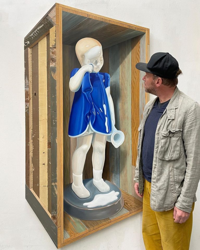 Leon Keer’s Anamorphic Street Art That Transforms Flat Surfaces into ...