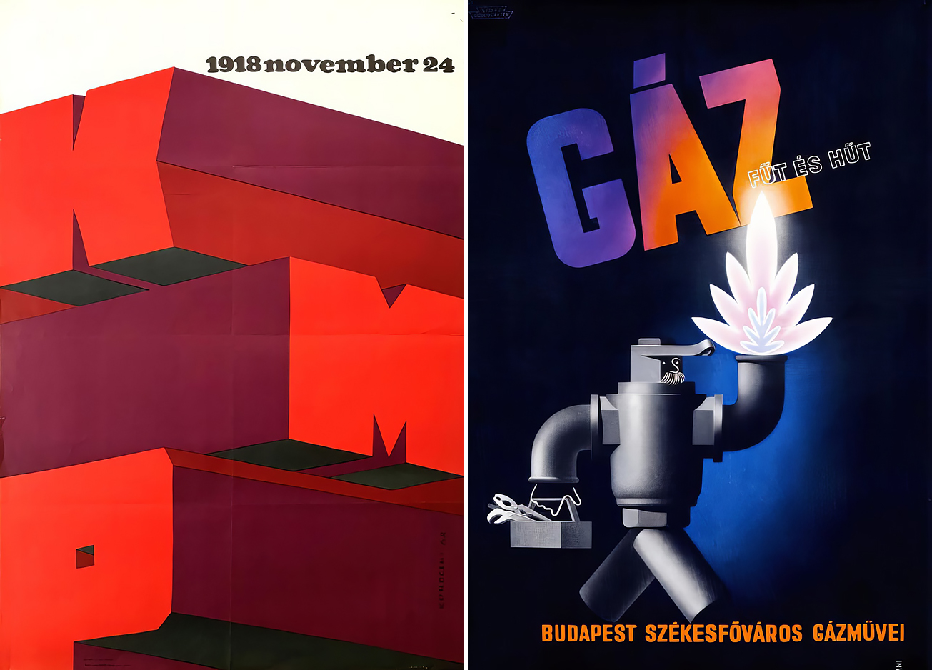 Superb Vintage Posters Designed by György Konecsni » Design You Trust ...