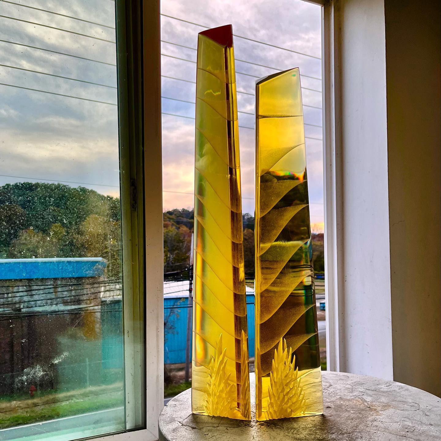 Artist Alex Bernstein Creates Suerb Glass Sculptures » Design You Trust ...
