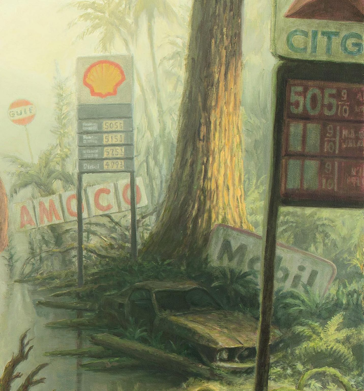 Late Capitalism: Incredible Post-Apocalyptic Art by Michael Kerbow ...