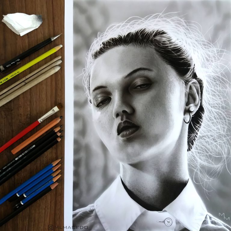 Incredibly Realistic Portraits Of Celebrities By Matheus Macedo ...