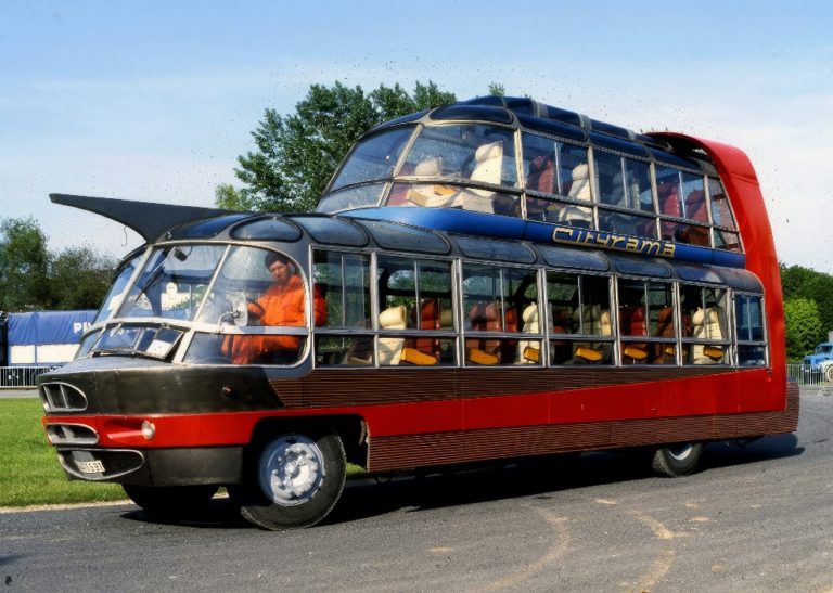 Images from The Past of The Citroën U55 Cityrama Currus, the Best Bus ...
