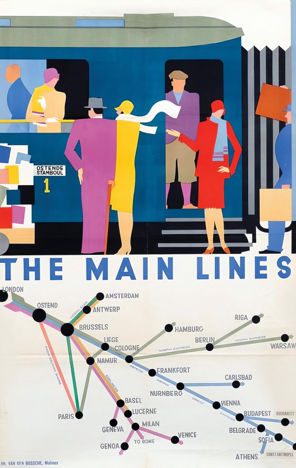 Incredible Graphic Posters Designed by Leo Marfurt in the 1920s and ...