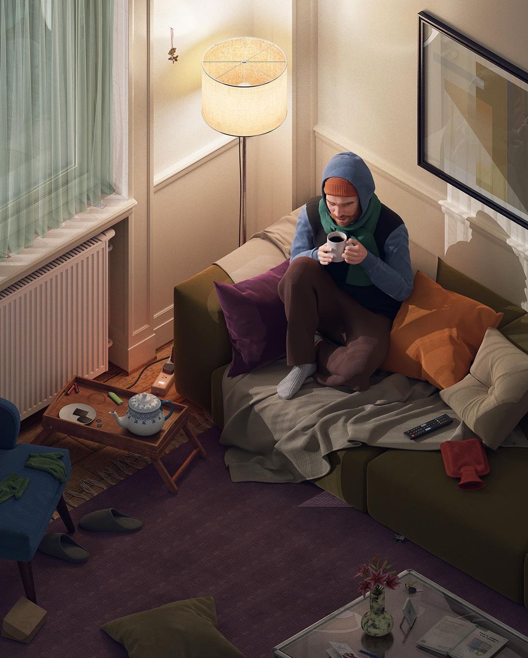 Detailed Hyper-Realistic 3D Illustrations by Max Guther » Design You ...