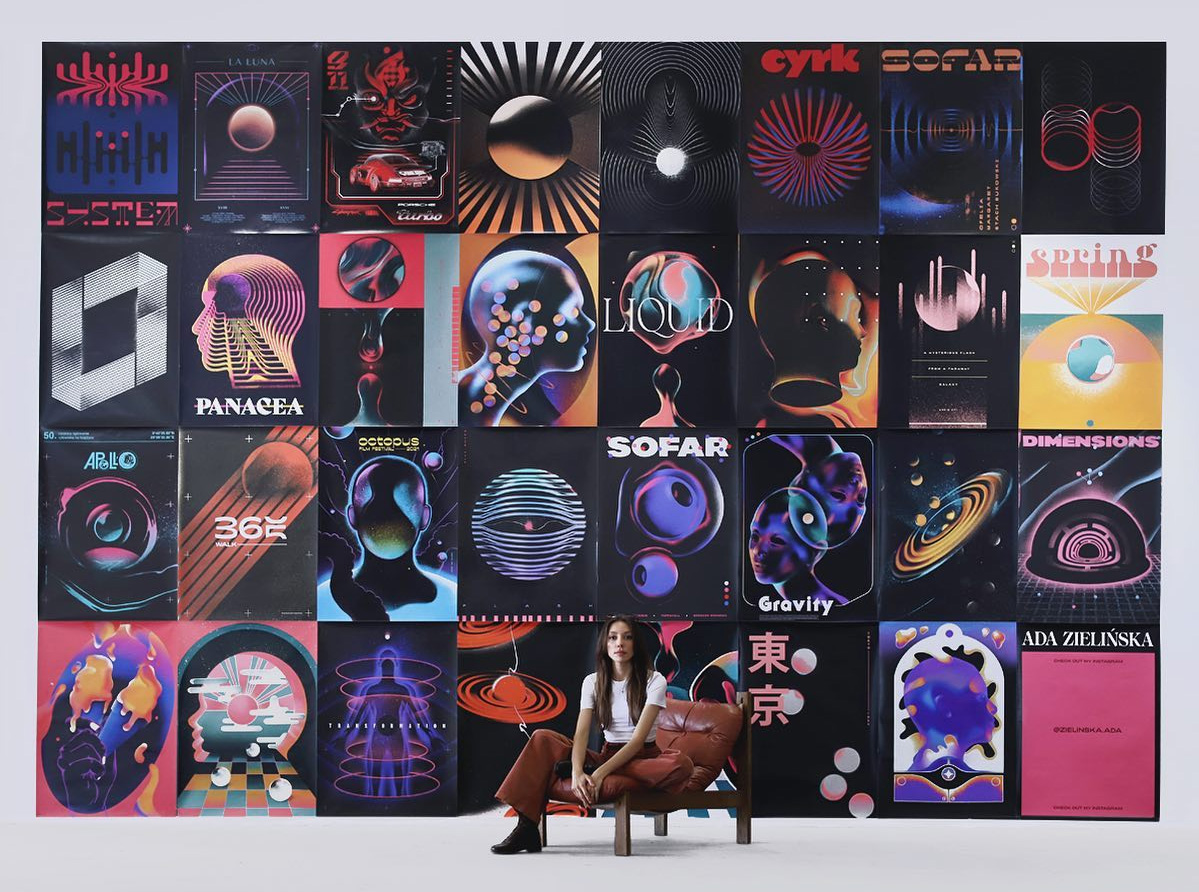 Talented Polish Illustrator Ada Zielińska Blends Contemporary and Retro ...