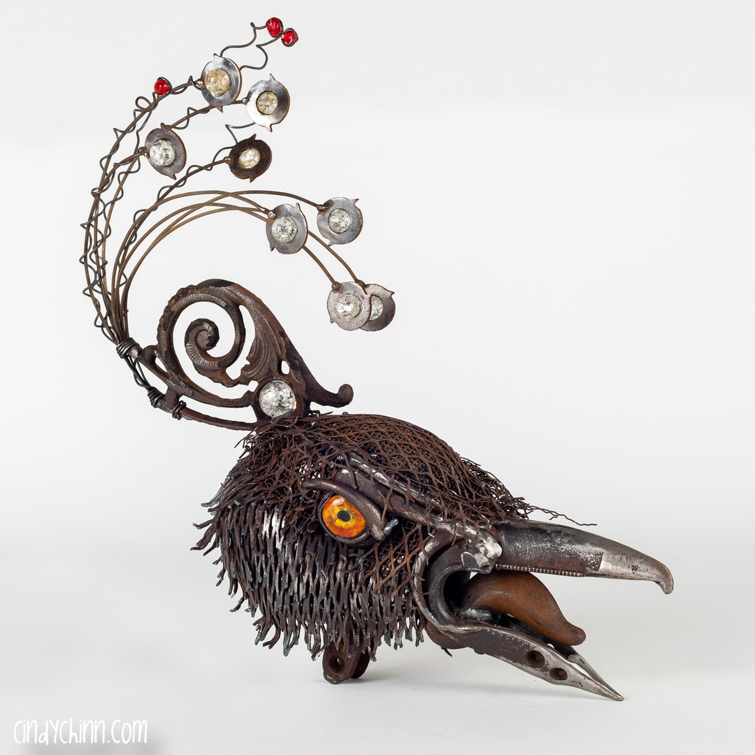 Artist Makes Stunning Sculptutes From Scrap Metal And Other Discarded ...