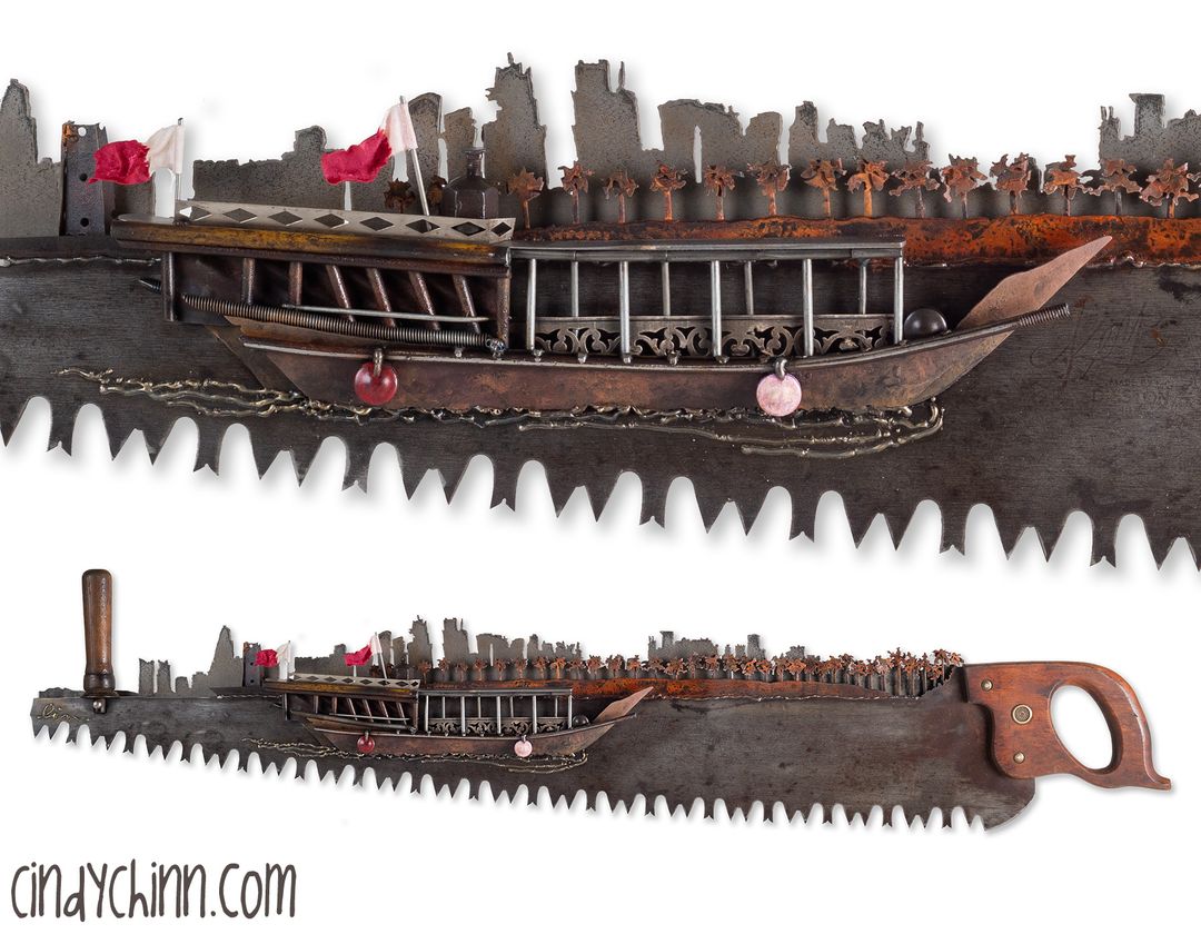 Artist Makes Stunning Sculptutes From Scrap Metal And Other Discarded ...