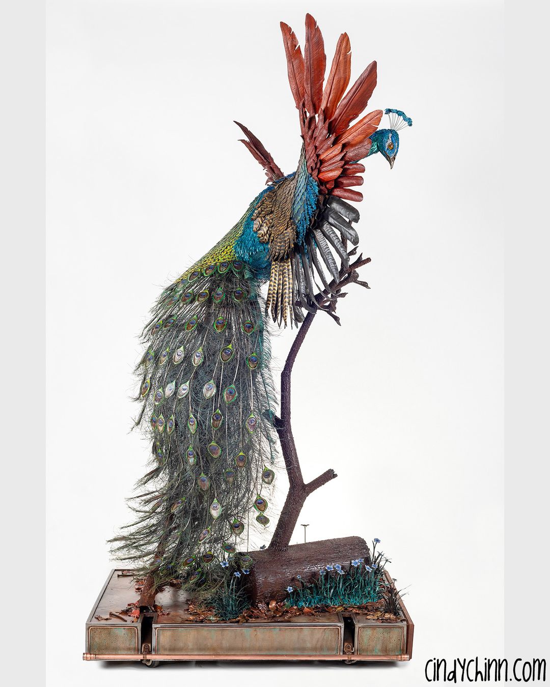 Artist Makes Stunning Sculptutes From Scrap Metal And Other Discarded ...