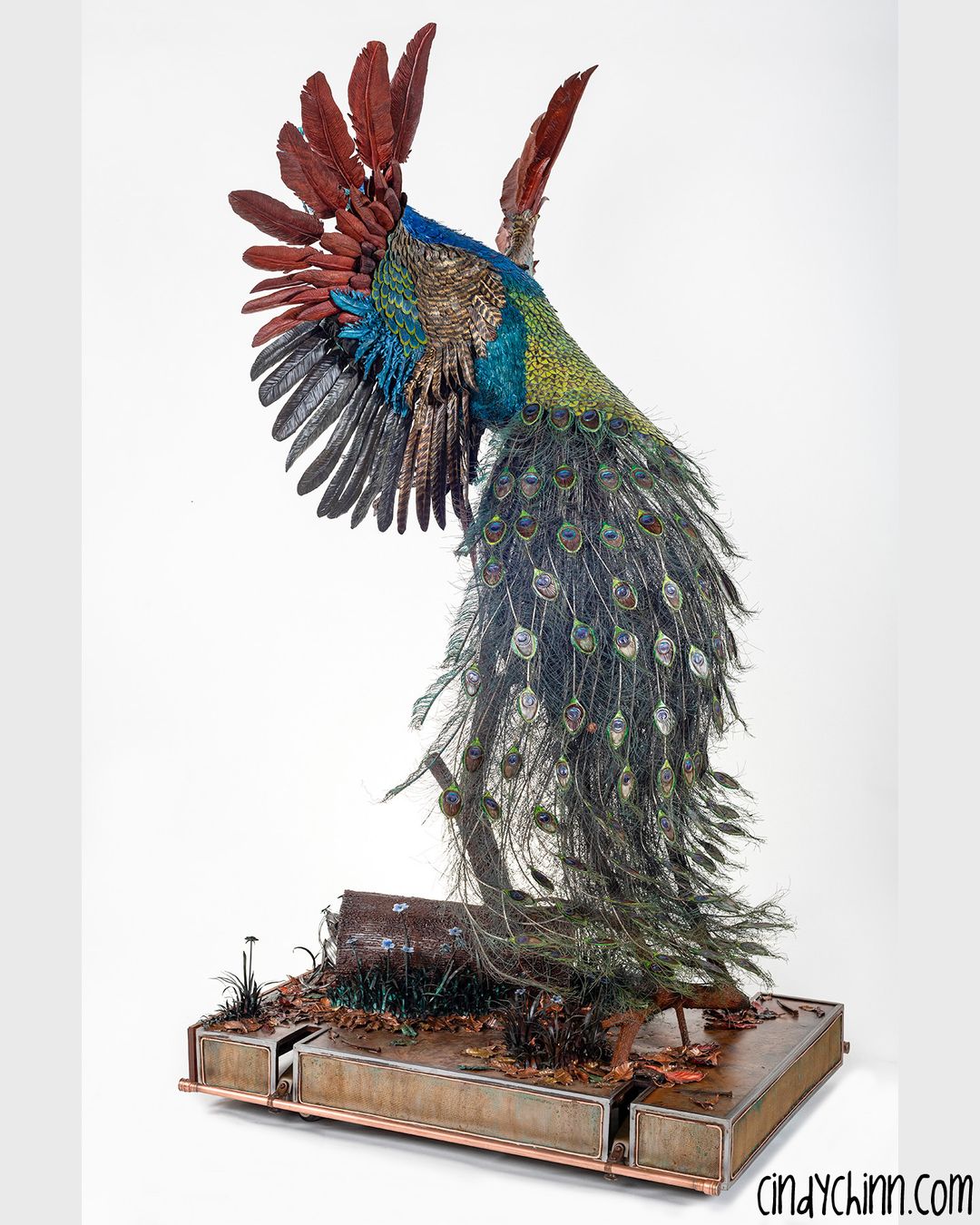 Artist Makes Stunning Sculptutes From Scrap Metal And Other Discarded ...