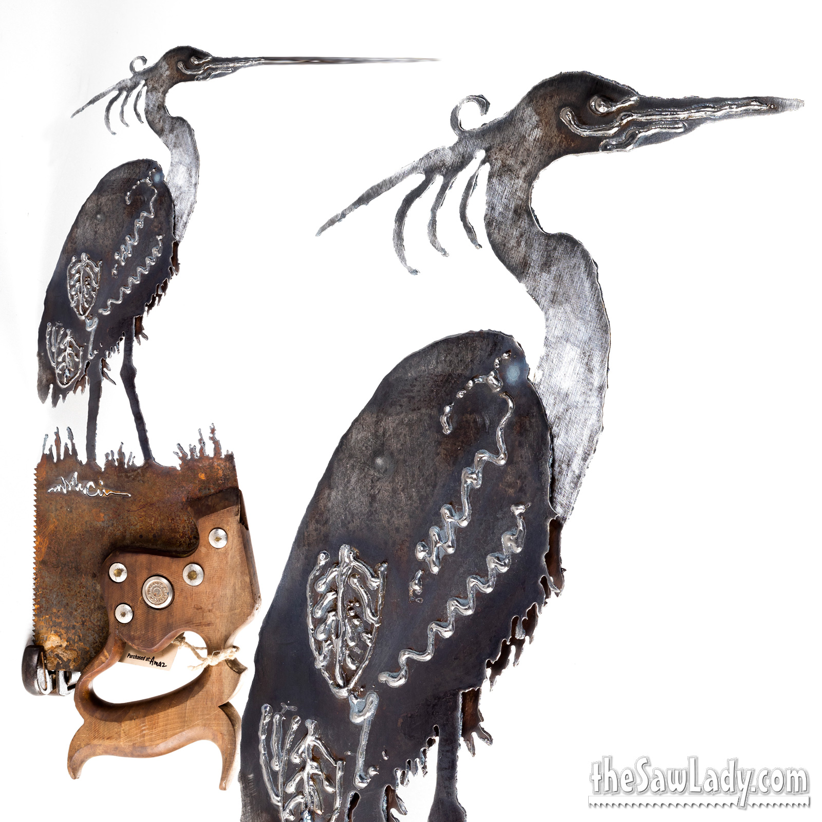 Artist Makes Stunning Sculptutes From Scrap Metal And Other Discarded ...
