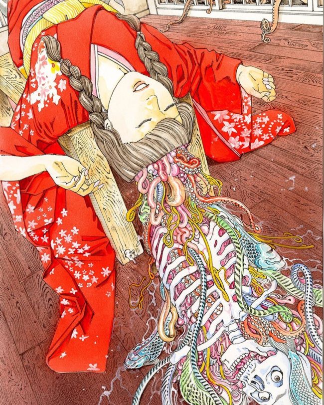The Intricate Intersection of Gore and Kawaii in Shintaro Kago’s Iconic Artistic Vision » Design ...