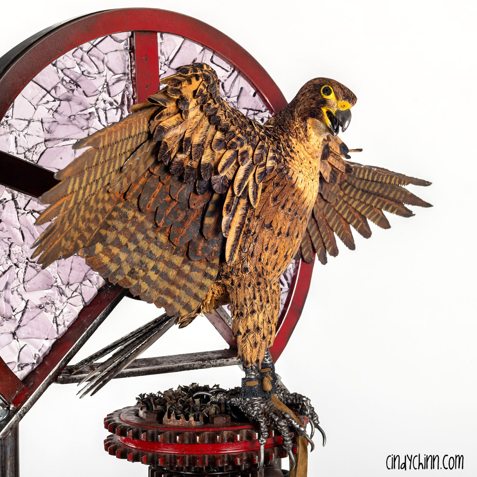 Artist Makes Stunning Sculptutes From Scrap Metal And Other Discarded ...