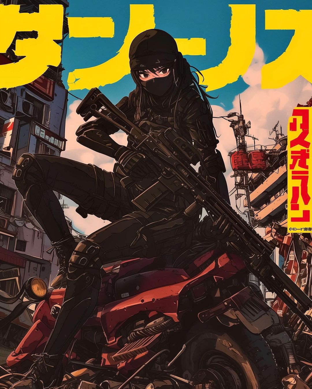 With a Help of AI This Artist Creates Mindblowing Vintage Manga-Style ...
