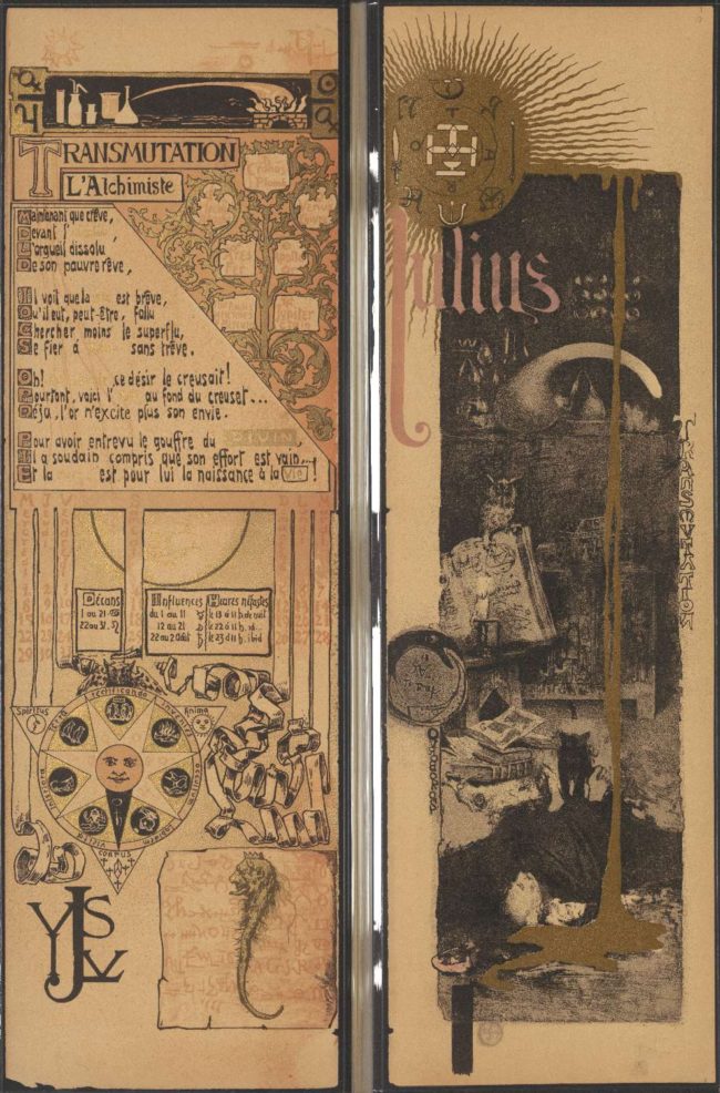 Vinatge Occultist Calendar with Incredible Illustrations by Manuel ...