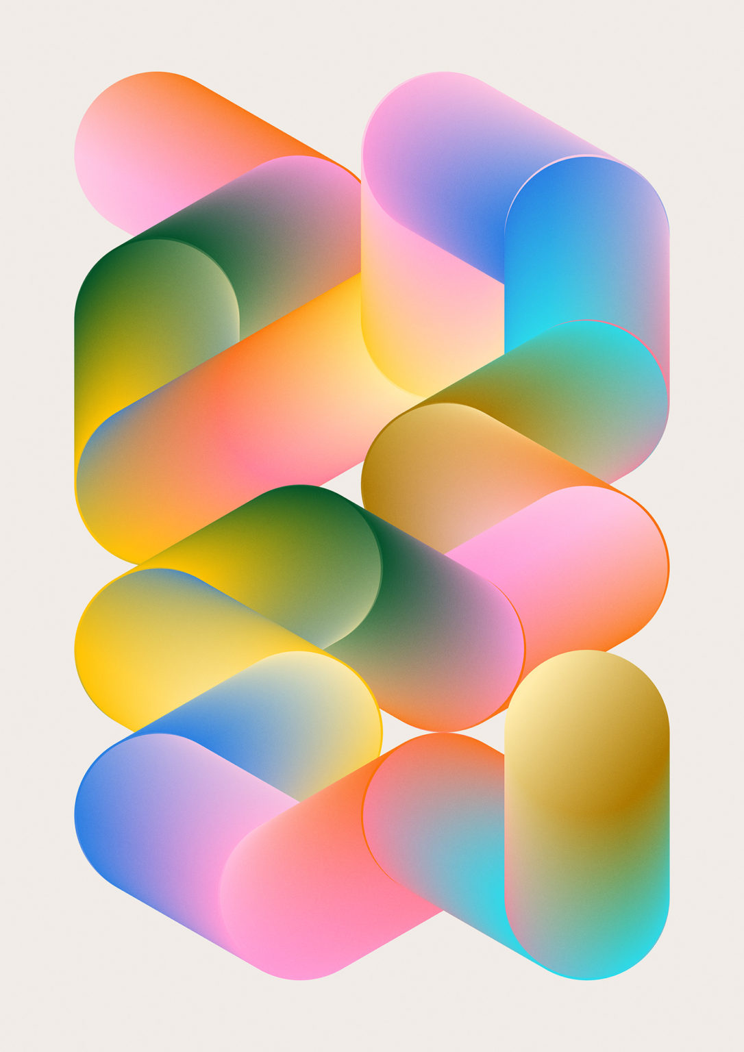 Graphic Designer and Visual Artist Creates Superb Vibrant Posters ...