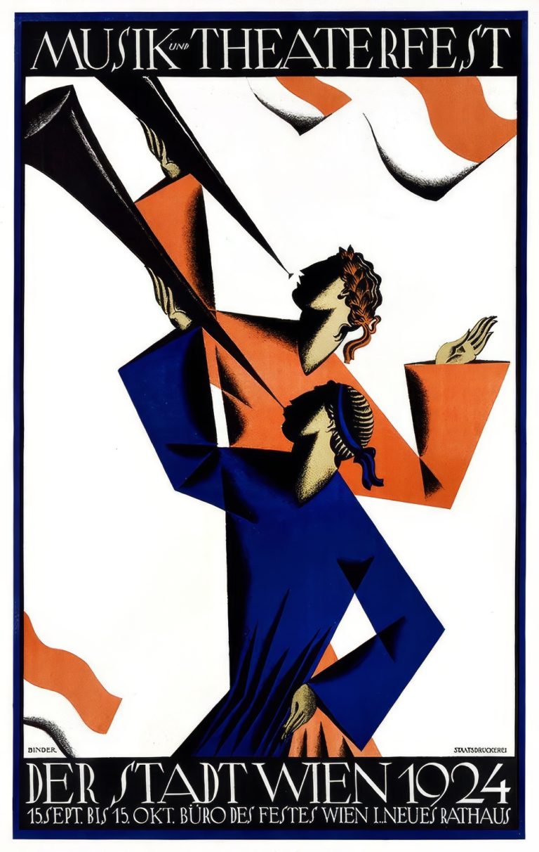 Exploring the Geometric Elegance of Joseph Binder’s Vintage Posters ...
