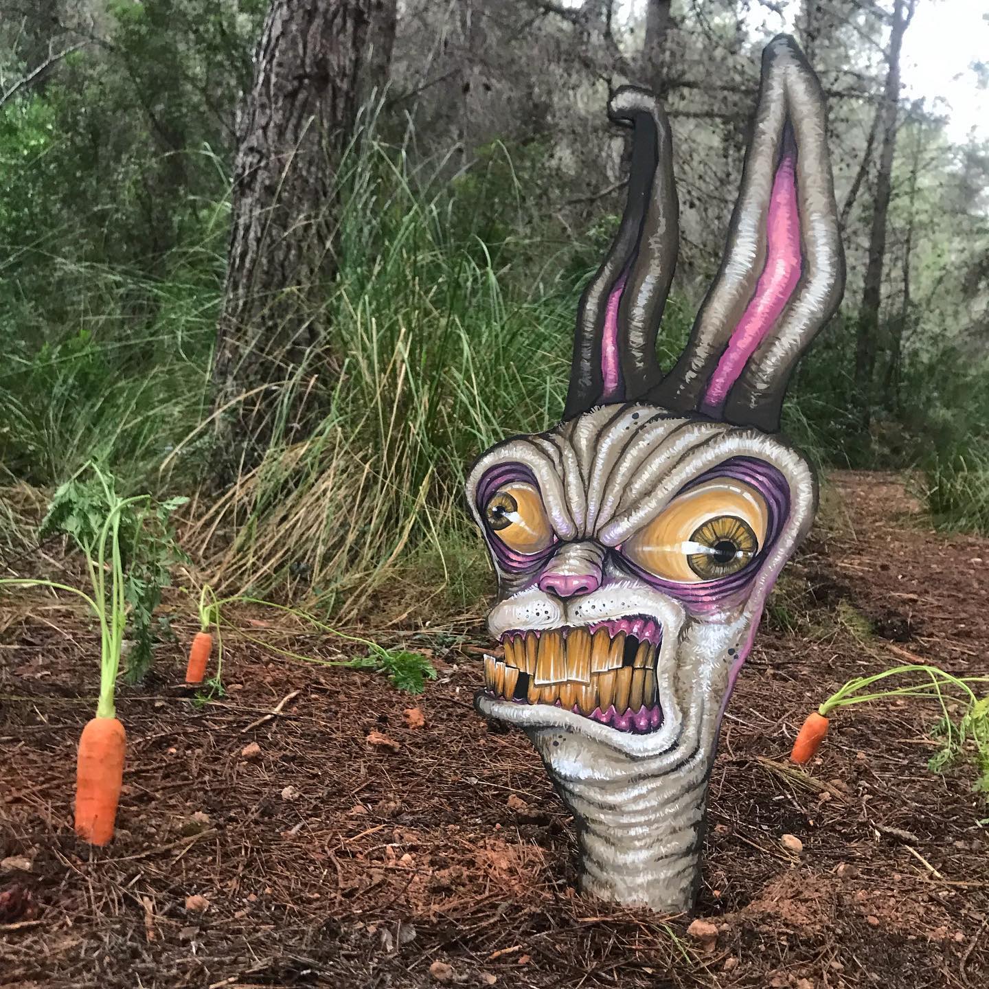 David Lozan’s Darkly Twisted Graffiti Artwork Featuring Well-Known ...