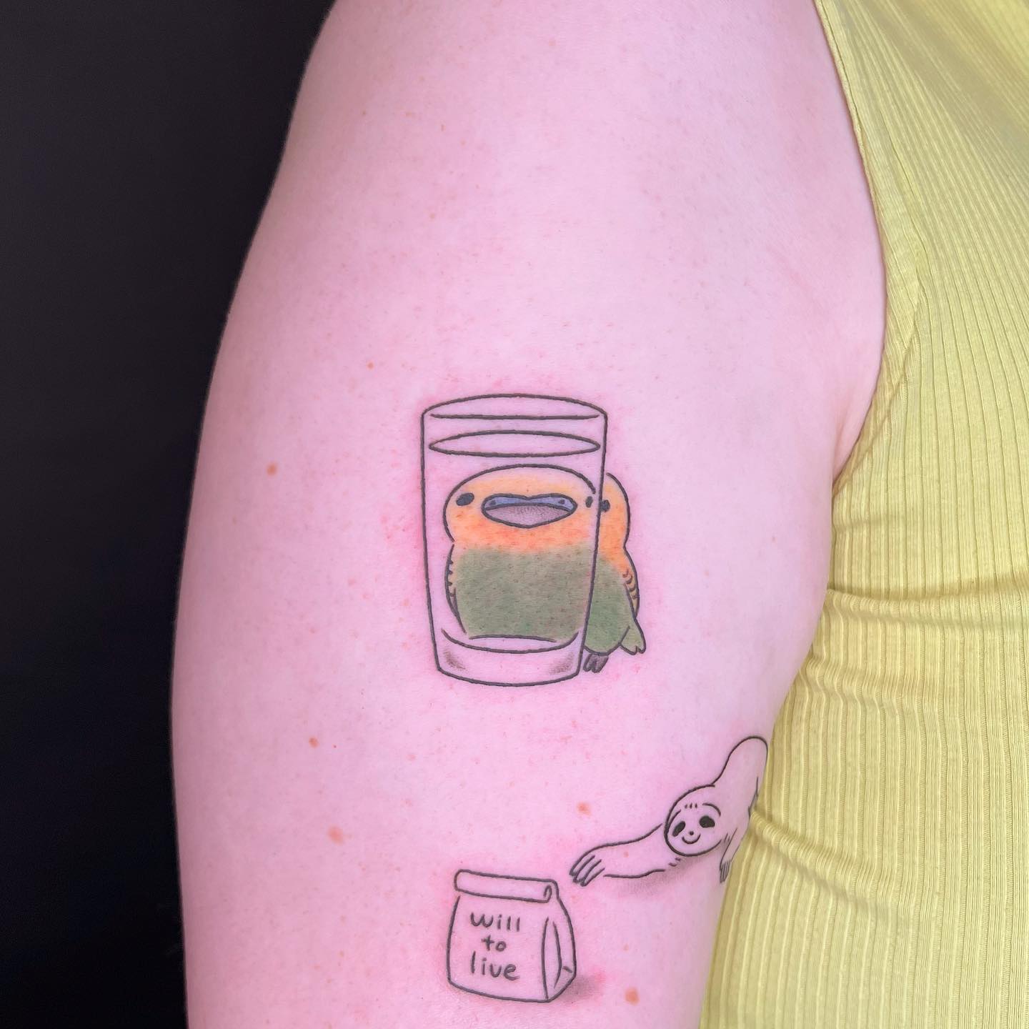 Artist Creates Adorable Tattoos Featuring Cute Animals And Creatures ...