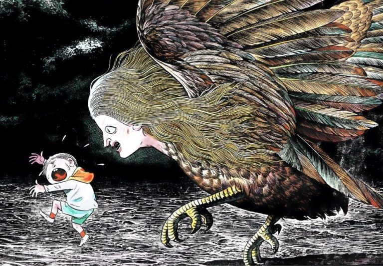 Japanese Mythological Creature Illustrations by Shigeru Mizuki » Design ...