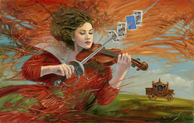 Michael Cheval’s Vibrant Masterpieces Reveal the Hidden Strangeness of ...