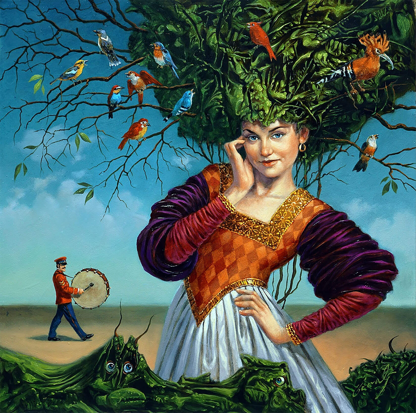 Michael Cheval’s Vibrant Masterpieces Reveal the Hidden Strangeness of ...