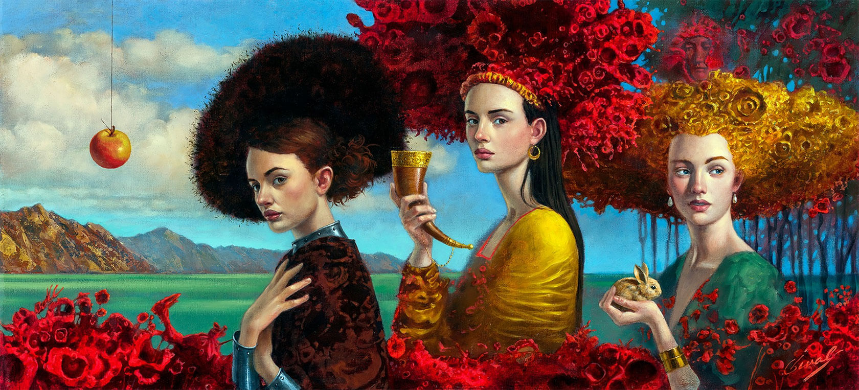 Michael Cheval’s Vibrant Masterpieces Reveal the Hidden Strangeness of ...