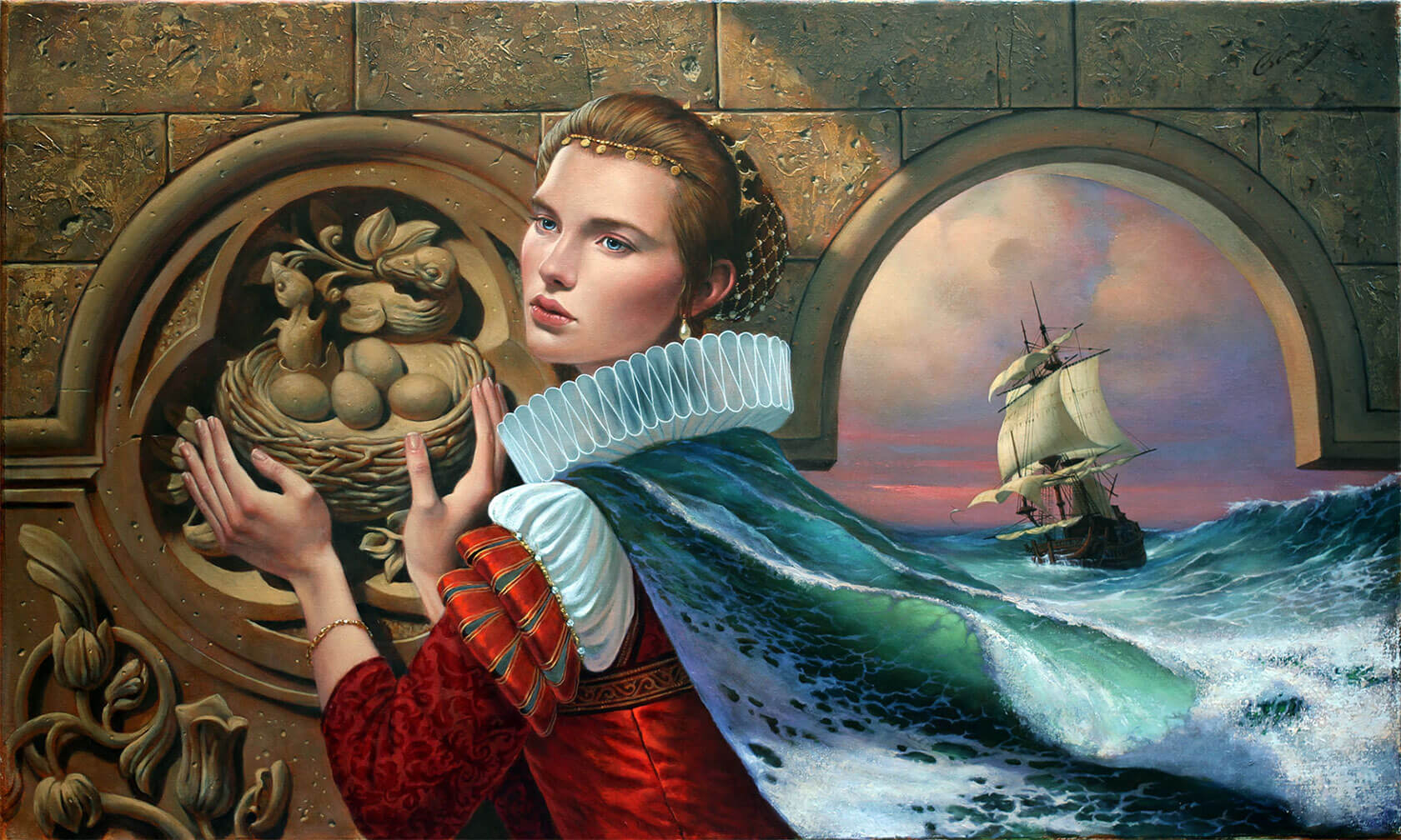 Michael Cheval’s Vibrant Masterpieces Reveal the Hidden Strangeness of ...