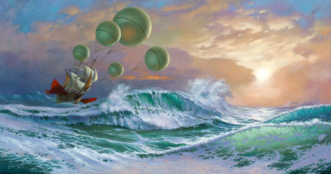 Michael Cheval’s Vibrant Masterpieces Reveal the Hidden Strangeness of ...