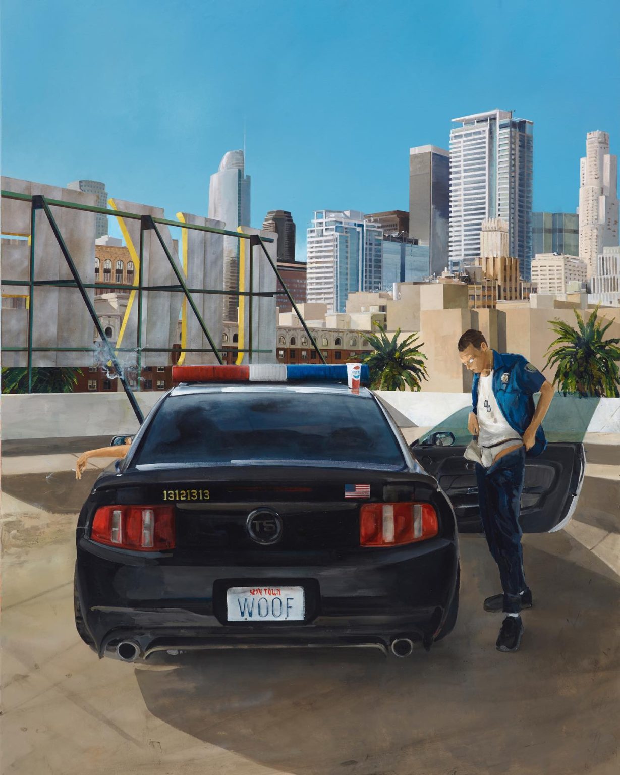 The Tragedy of The Everyday: Tim Sandow’s Cinematic Paintings Depict ...