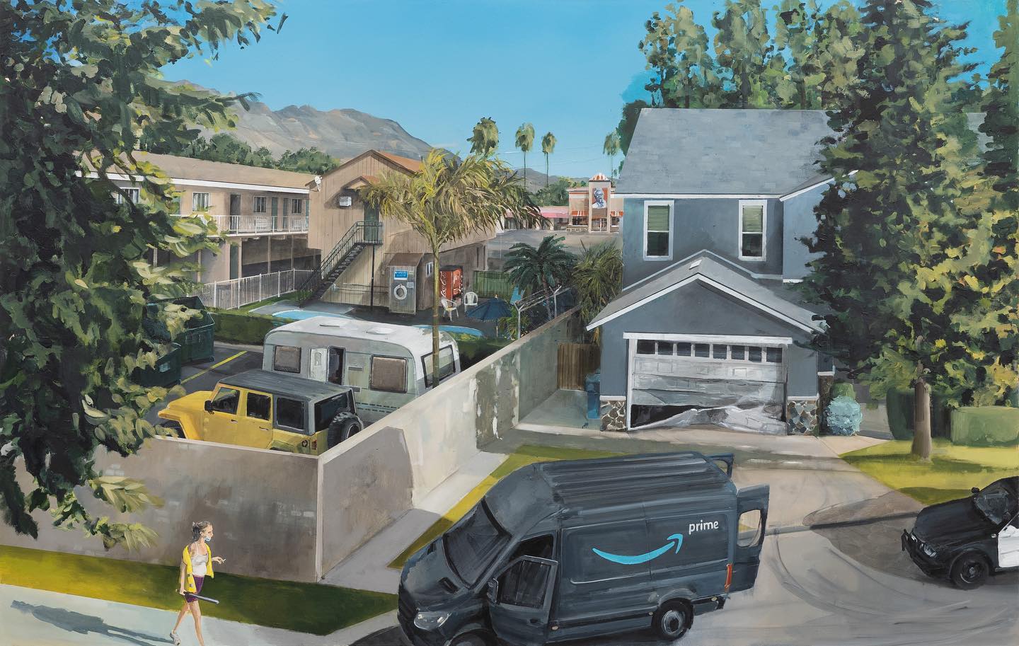 The Tragedy of The Everyday: Tim Sandow’s Cinematic Paintings Depict ...