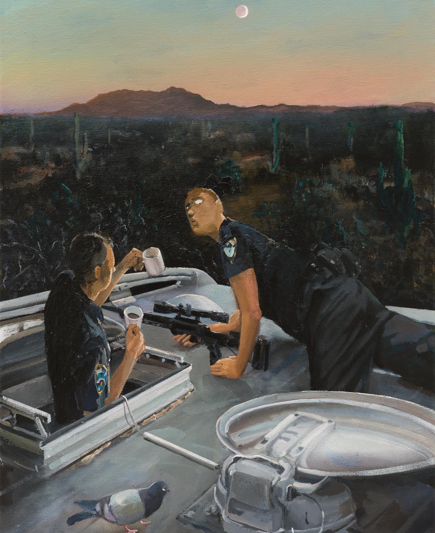 The Tragedy of The Everyday: Tim Sandow’s Cinematic Paintings Depict ...