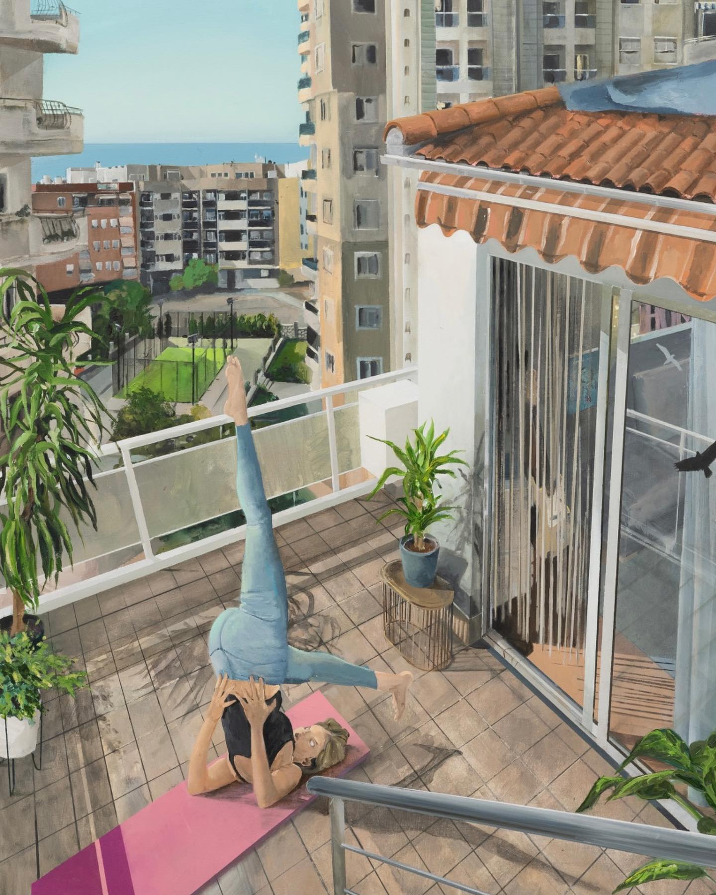 The Tragedy of The Everyday: Tim Sandow’s Cinematic Paintings Depict ...