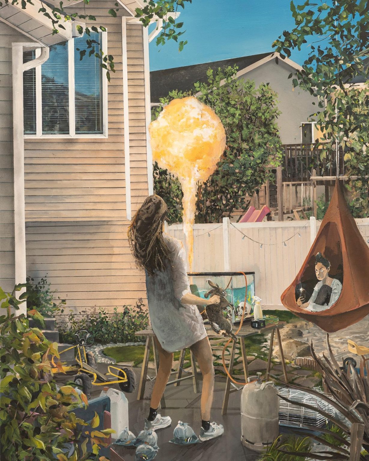 The Tragedy of The Everyday: Tim Sandow’s Cinematic Paintings Depict ...