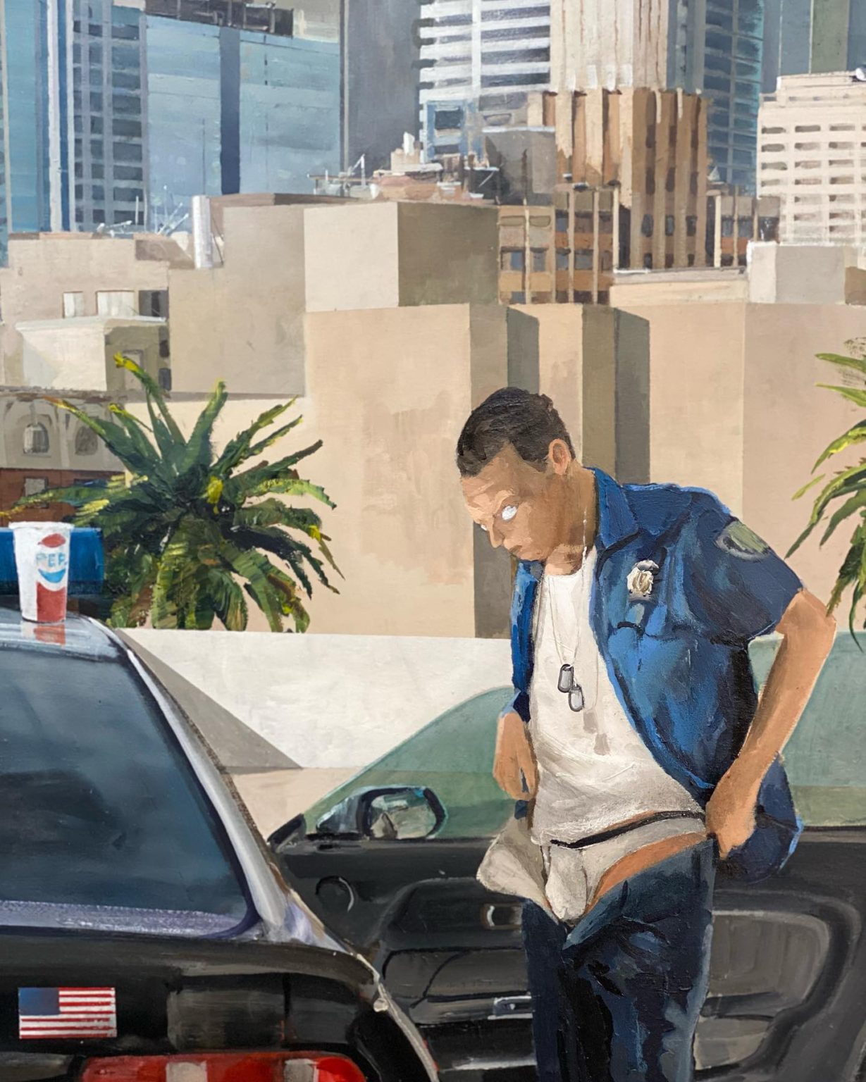 The Tragedy of The Everyday: Tim Sandow’s Cinematic Paintings Depict ...