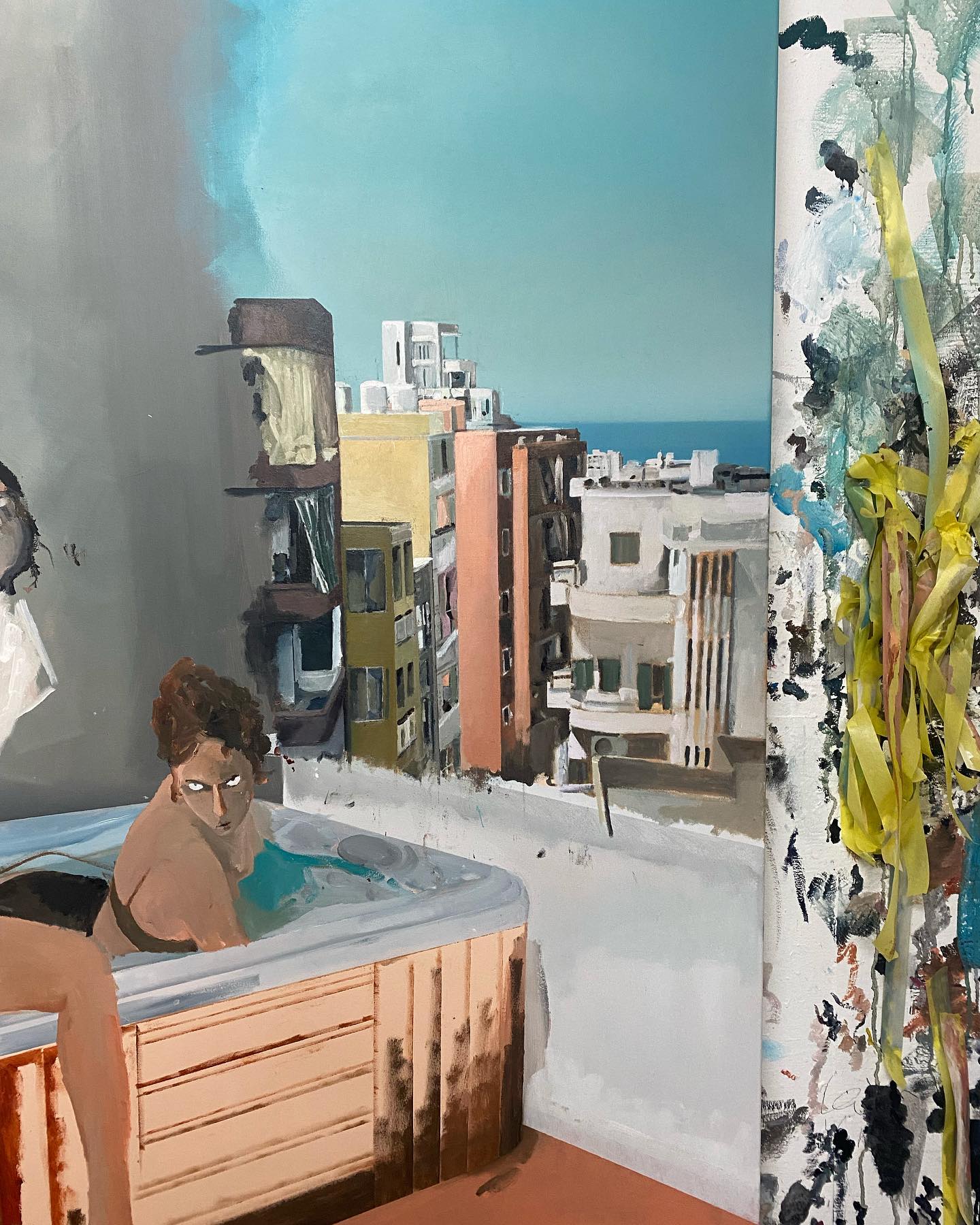 The Tragedy of The Everyday: Tim Sandow’s Cinematic Paintings Depict ...