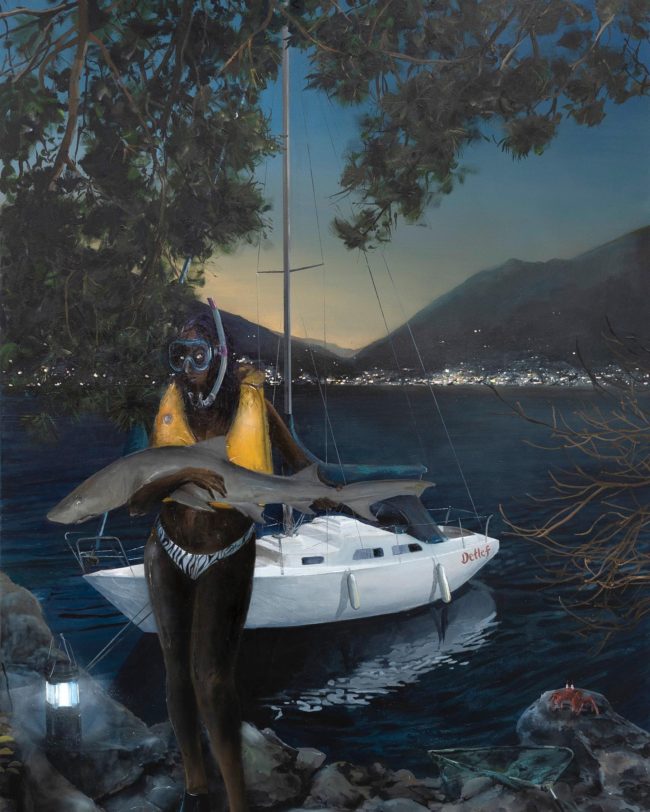 The Tragedy of The Everyday: Tim Sandow’s Cinematic Paintings Depict ...