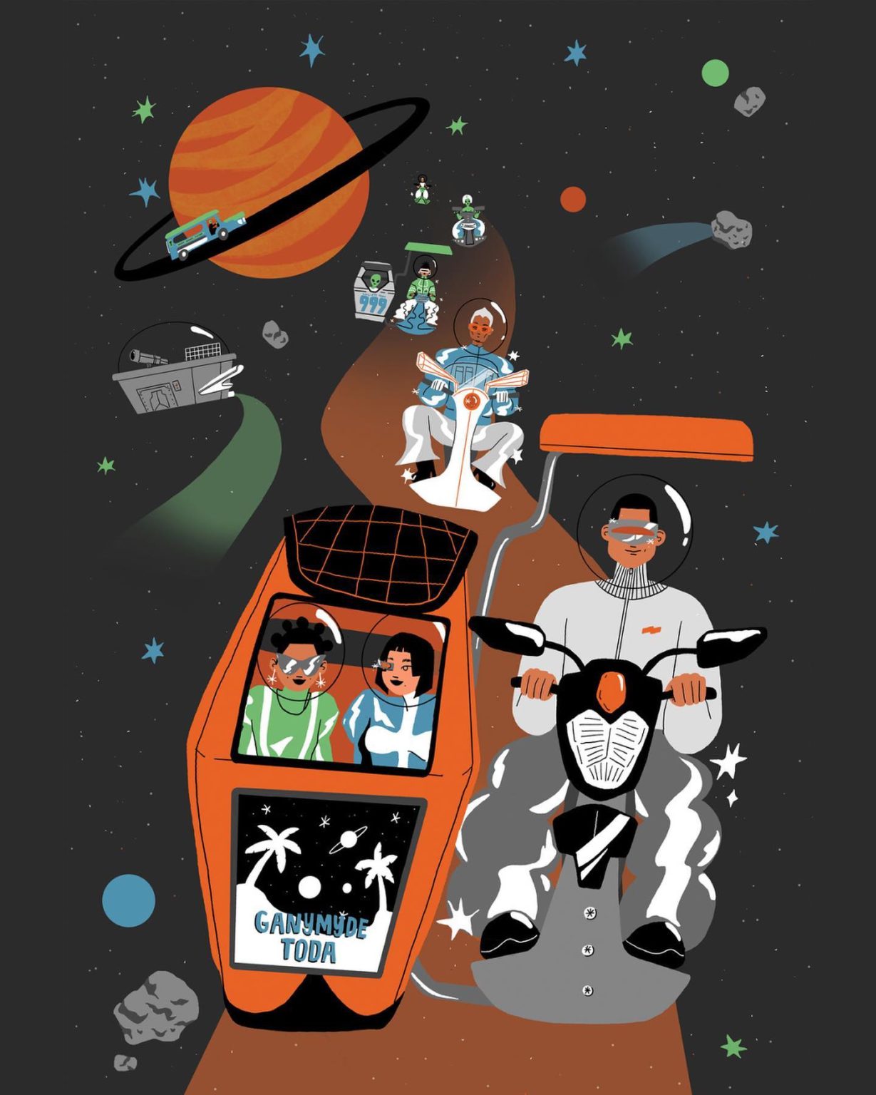 Ross Du’s Unique Artistic Style Reflects the Vibrant Tapestry of ...