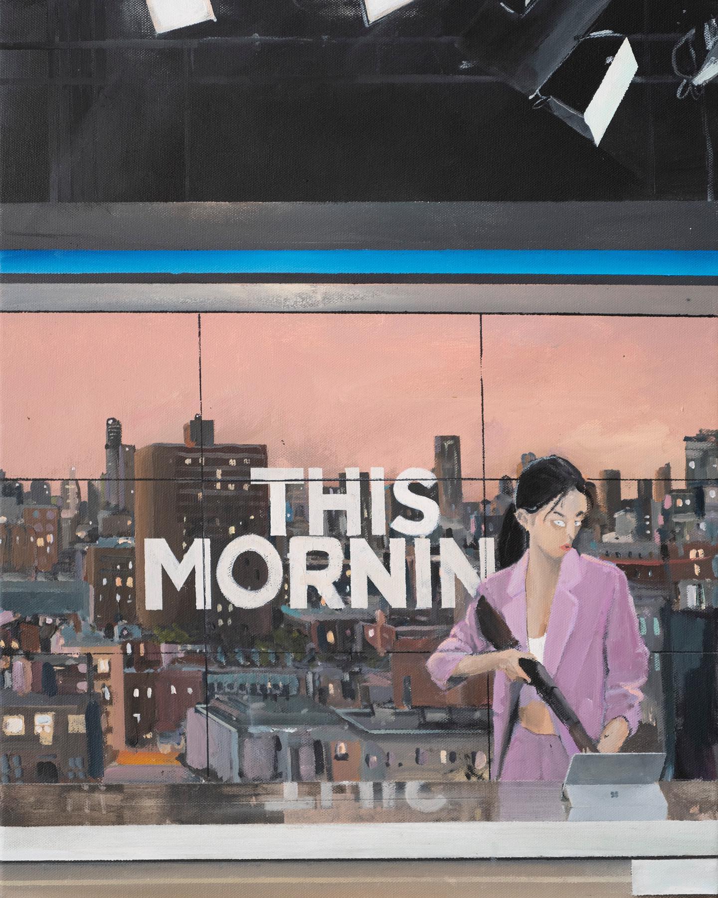 The Tragedy of The Everyday: Tim Sandow’s Cinematic Paintings Depict ...