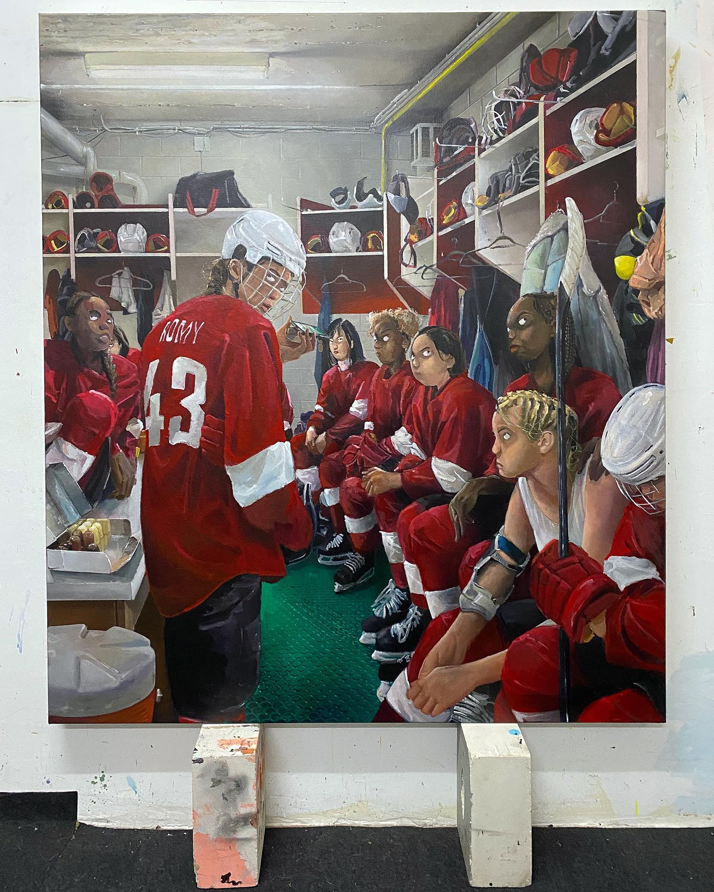 The Tragedy of The Everyday: Tim Sandow’s Cinematic Paintings Depict ...