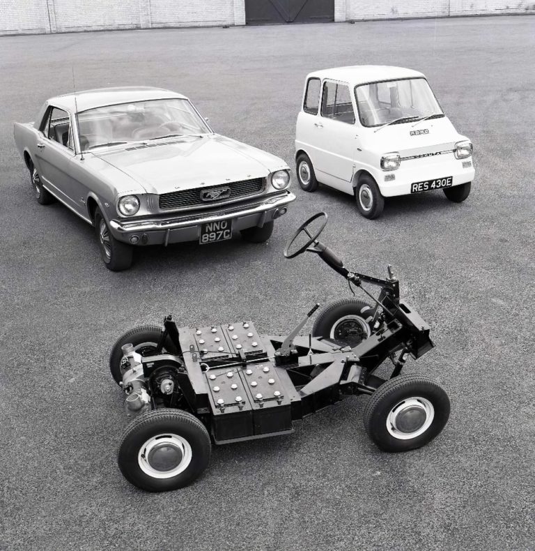 Ford Comuta, the Company’s First Electric Vehicle, Was Manufactured for ...