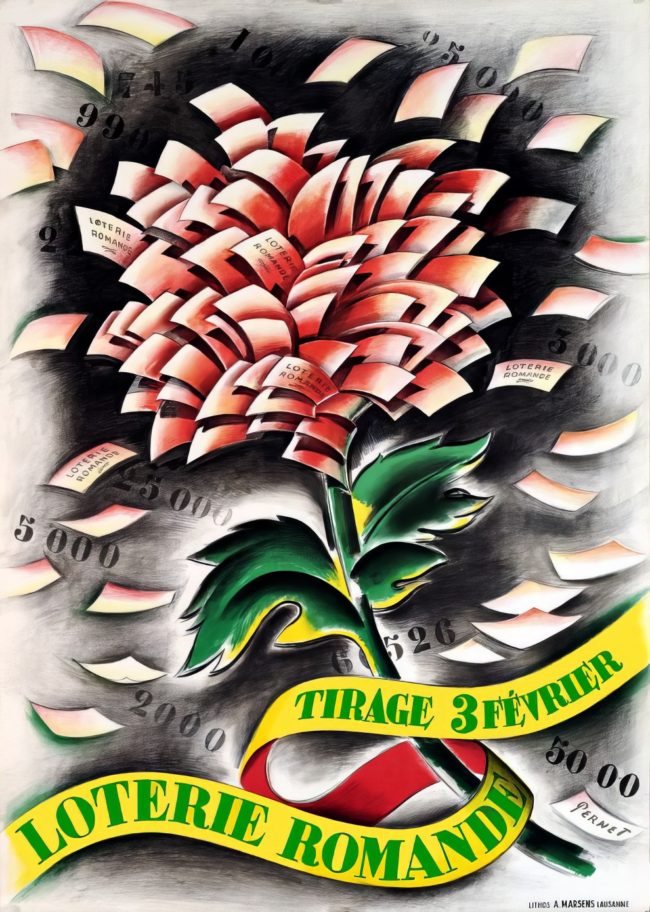 Classic French Lottery Posters From Between the Thirties and ’50s ...